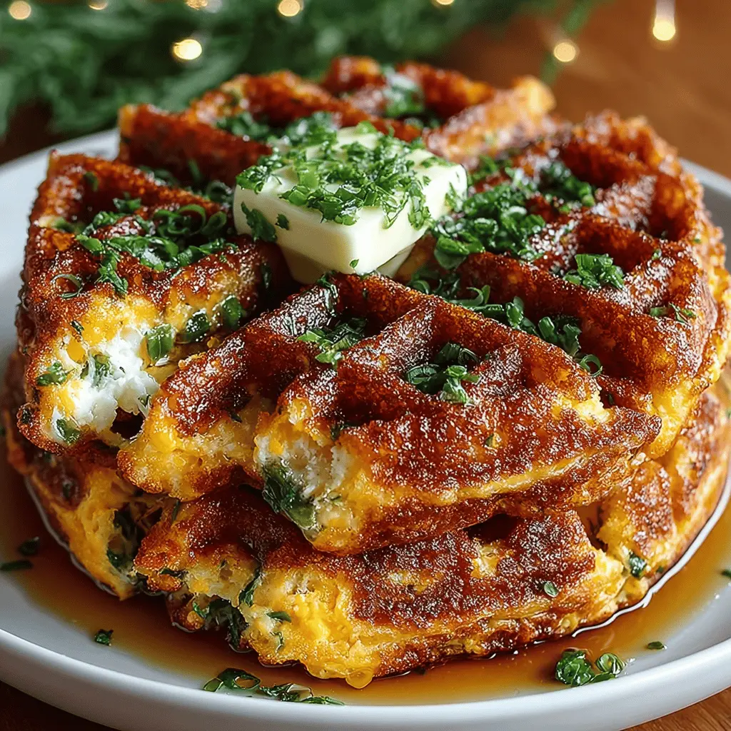 Cheddar Jalapeño Cornbread Waffles: Easy & Flavorful Comfort Food ...