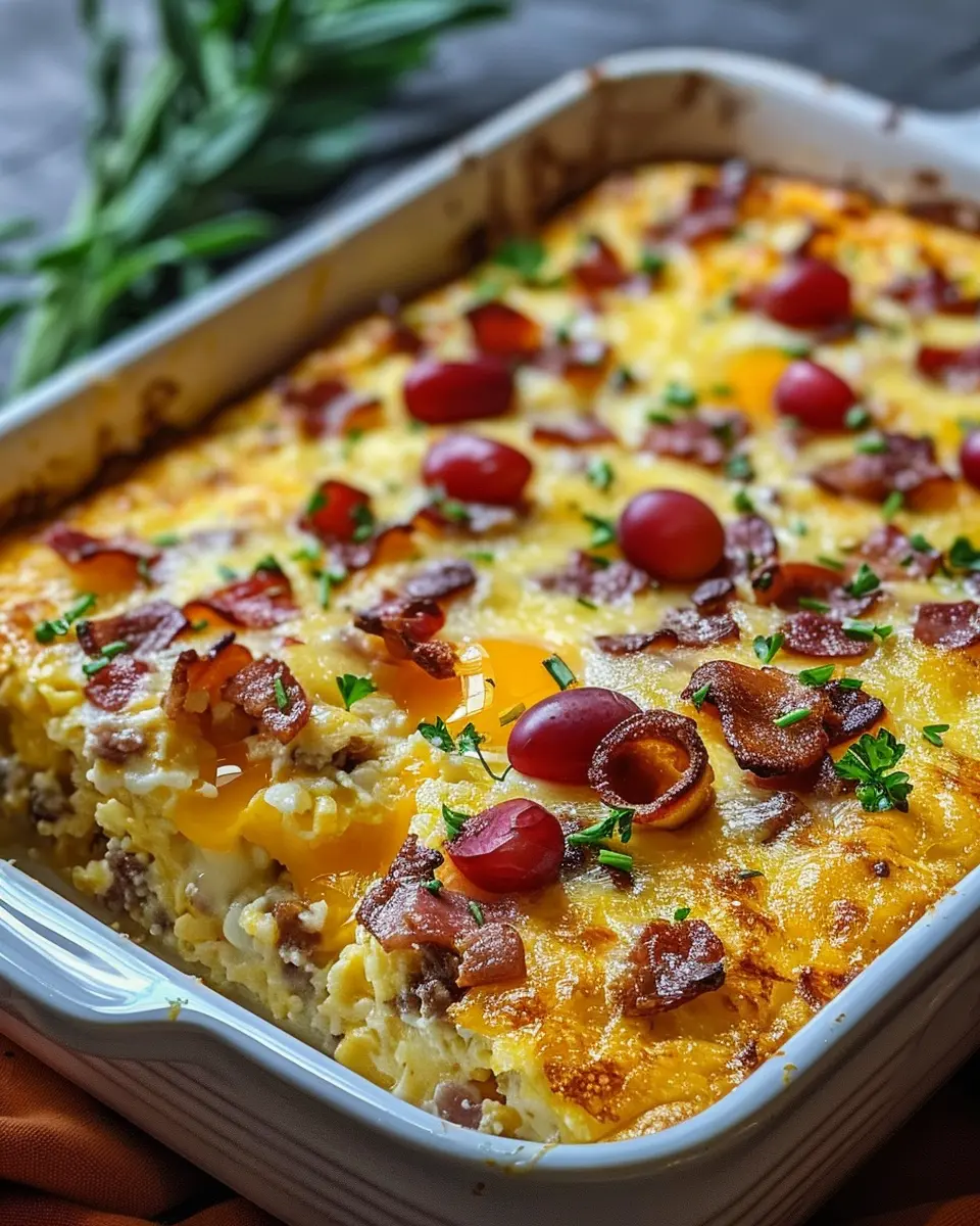 easy crack breakfast casserole