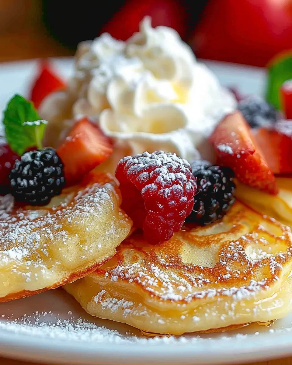 Mini German Pancakes Recipe