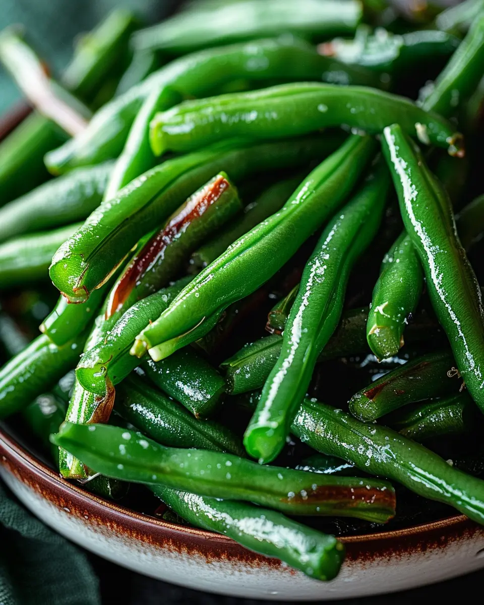 crack green beans